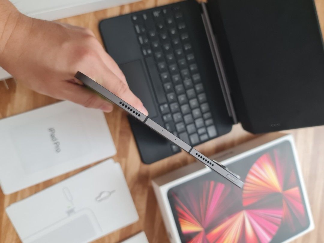 Cell IPAD Pro 11 M1 Cellular 128 GB FULLSET + Magic Keyboard 128gb ...
