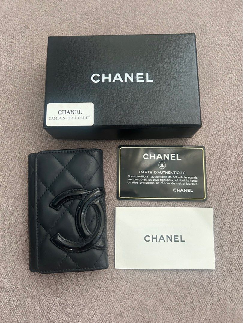 Chanel Cambon Key Holder, Luxury, Bags & Wallets on Carousell