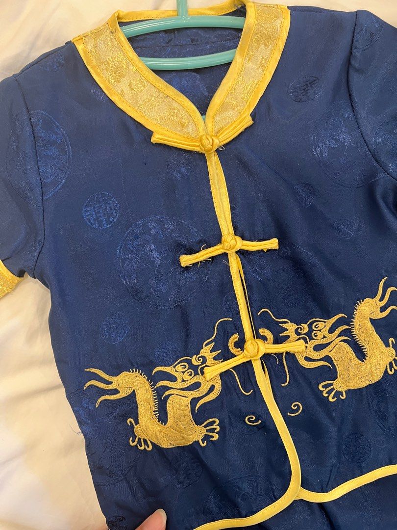 Chinese New Year Han Fu Set, Babies & Kids, Babies & Kids Fashion on ...