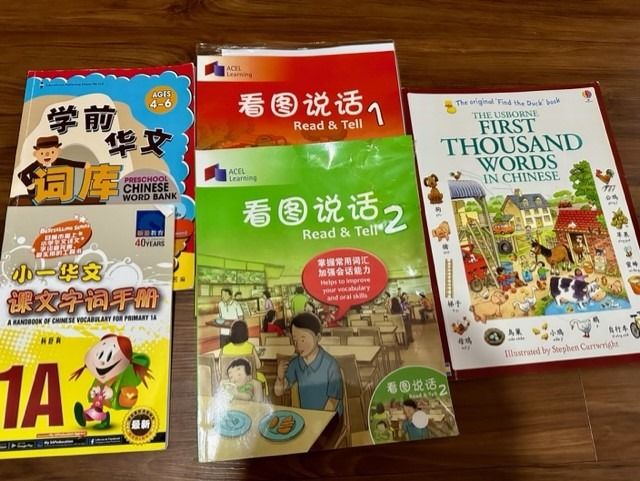 Chinese Textbooks for Primary 4 to 6/PreSchool and Primary 1 Books ...