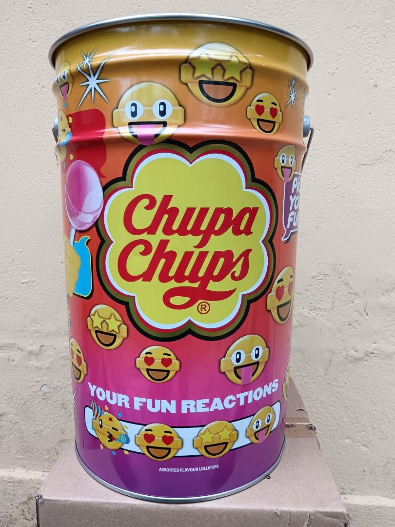 Chupa chups tin, Everything Else, Others on Carousell