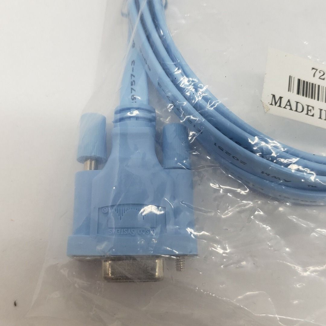 CISCO SYSTEMS Console Cable 72-3383-01, Computers & Tech, Parts ...