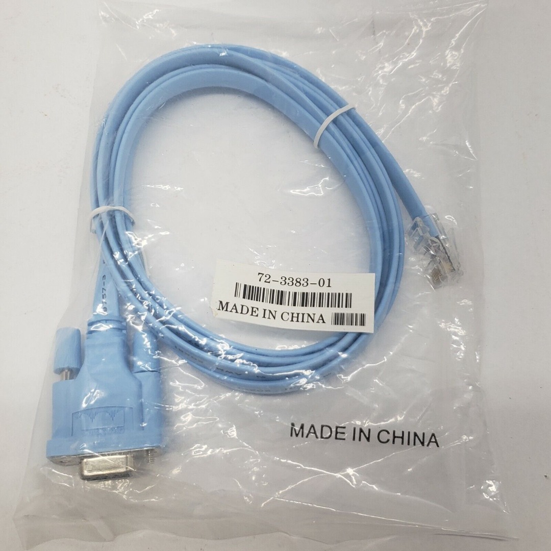 CISCO SYSTEMS Console Cable 72-3383-01, Computers & Tech, Parts ...