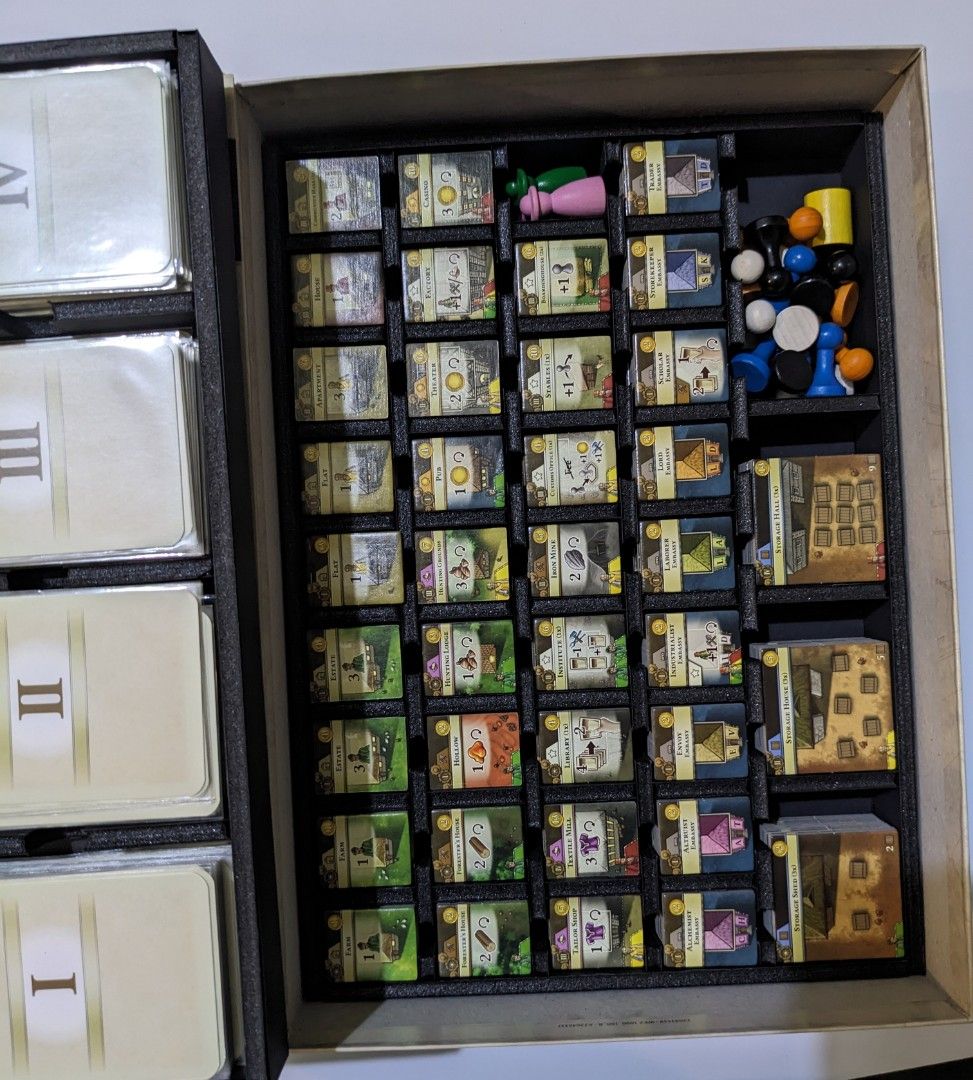 Colonists Board Game with special custom insert, Hobbies & Toys, Toys ...