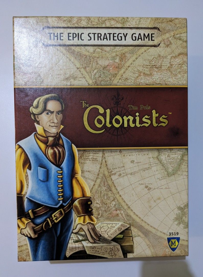 Colonists Board Game with special custom insert, Hobbies & Toys, Toys ...