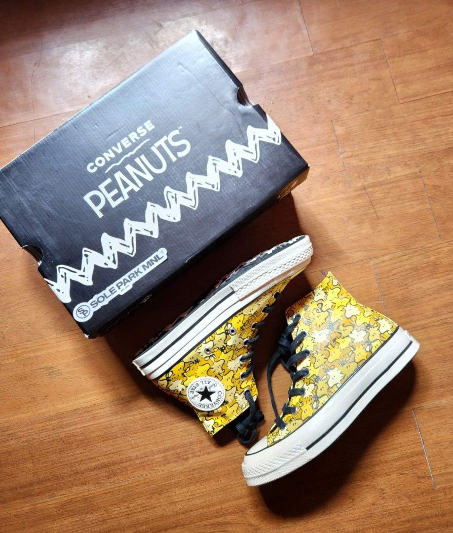 Converse Chuck 70s Hi "Peanuts", Women's Fashion, Footwear, Sneakers on ...