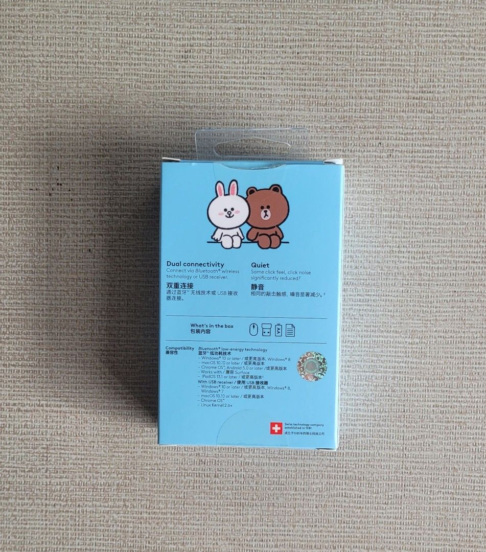 Cony Pink Logitech M350 Pebble Mouse, Computers & Tech, Parts ...