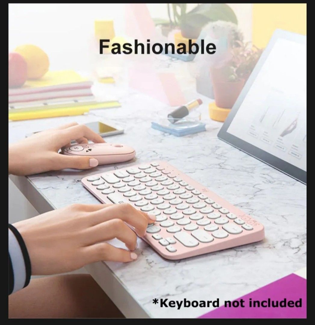 Cony Pink Logitech M350 Pebble Mouse, Computers & Tech, Parts ...