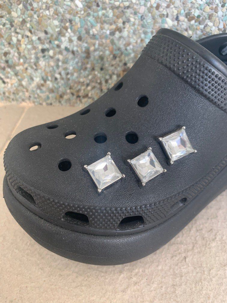 Crocs Black Classic Crush Punk Clog - Genuine & Like New!, Babies ...