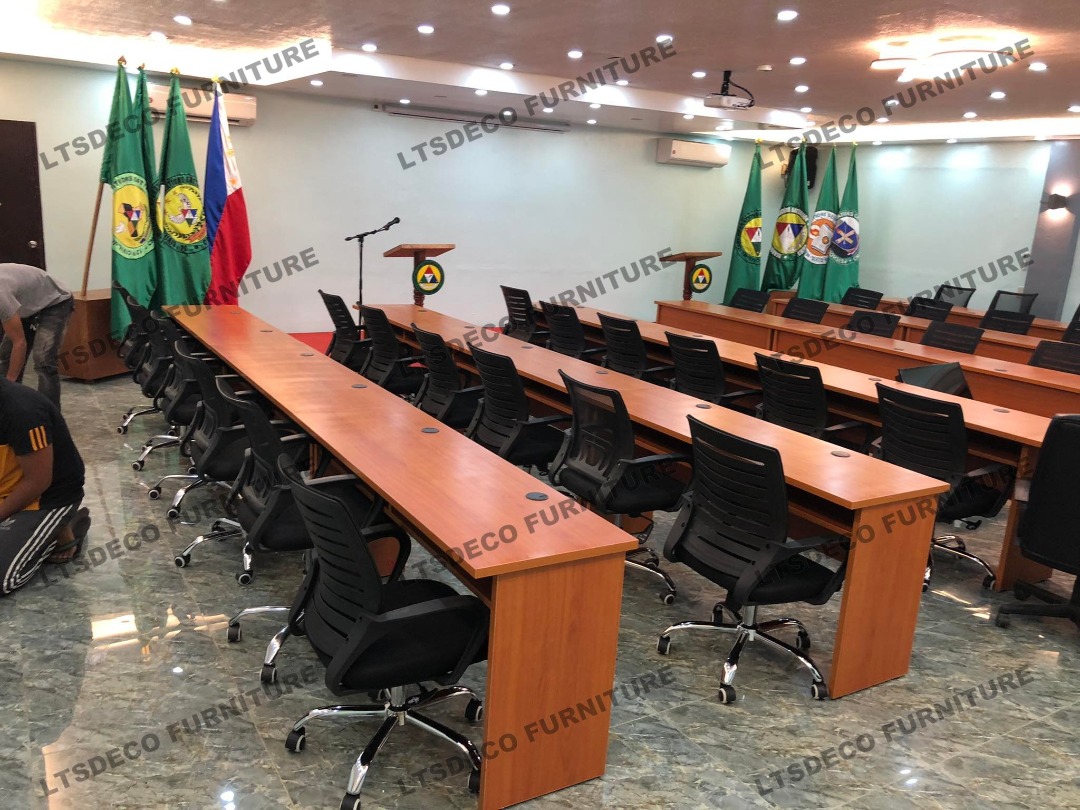 CUSTOMIZED CONFERENCE TABLE OFFICE PARTITION | FURNITURE - LAMINATED ...