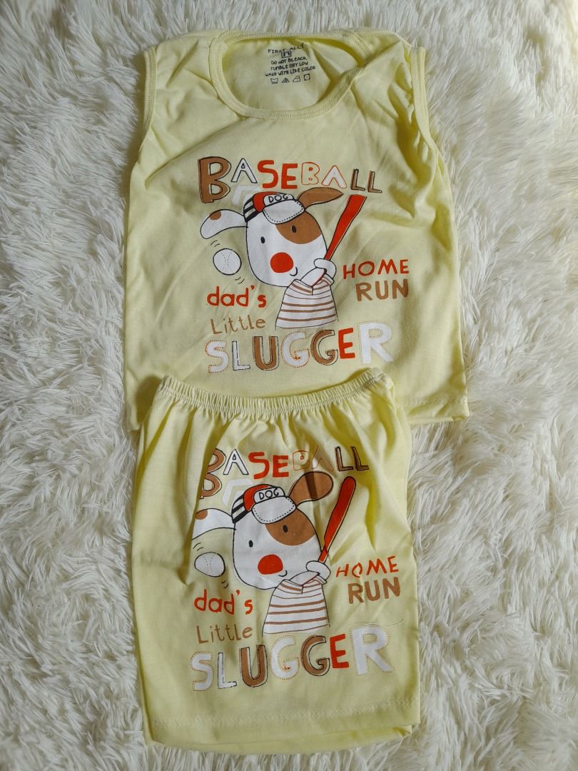 Damit Pambata Mall quality pastel kids terno for 1 year old boy or girl ...