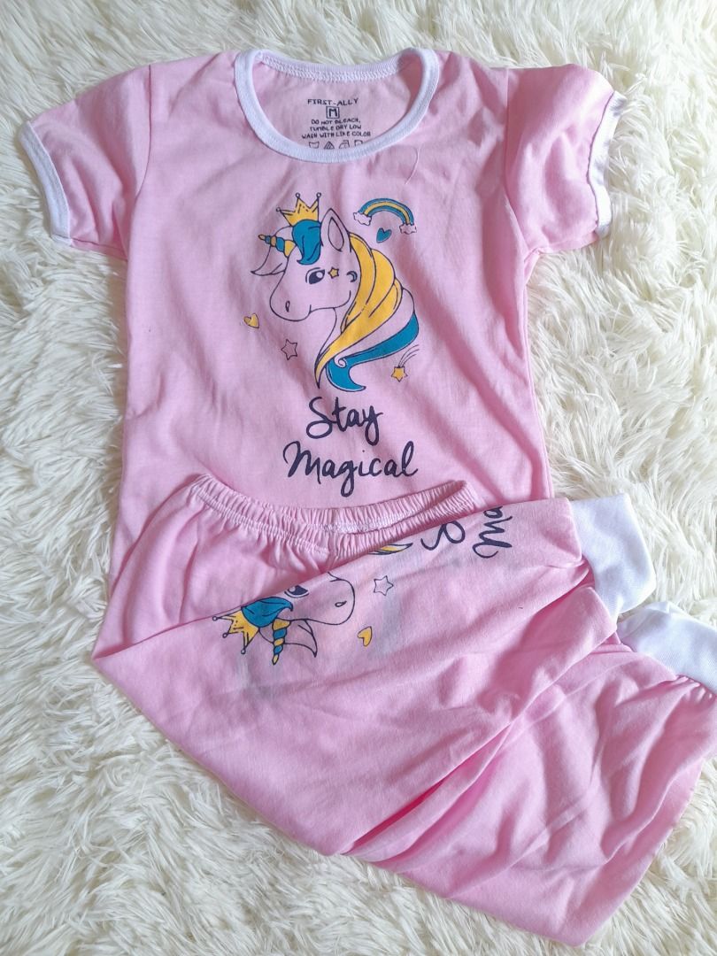 Damit Pambata Mall quality pastel kids terno for 1 year old boy or girl ...