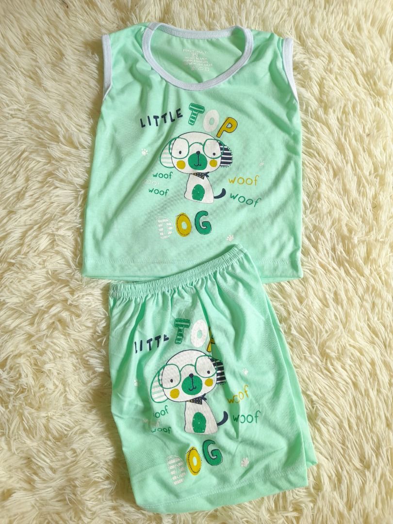 Damit Pambata Mall quality pastel kids terno for 1 year old boy or girl ...