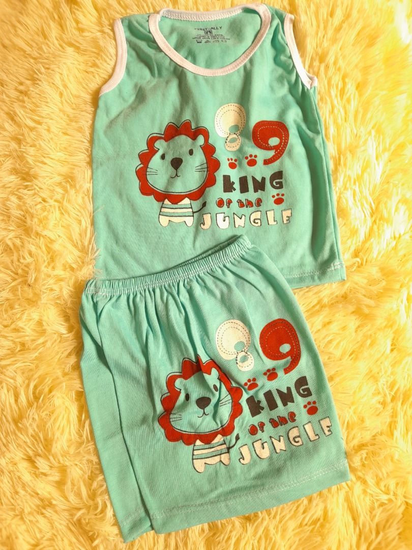 Damit Pambata Mall quality pastel kids terno for 1 year old boy or girl ...
