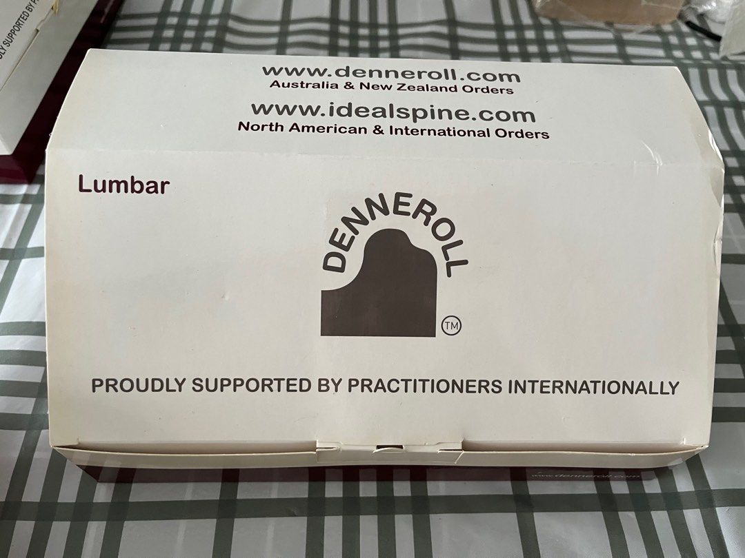 Denneroll Lumbar Blocks, Health & Nutrition, Braces, Support ...