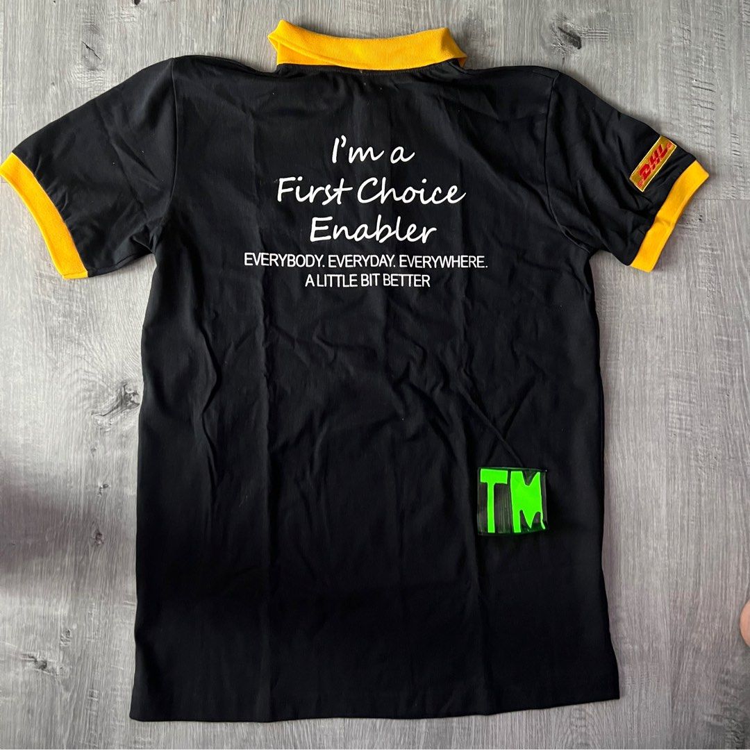 DHL OFFICIAL polo shirt, Men's Fashion, Tops & Sets, Tshirts & Polo ...