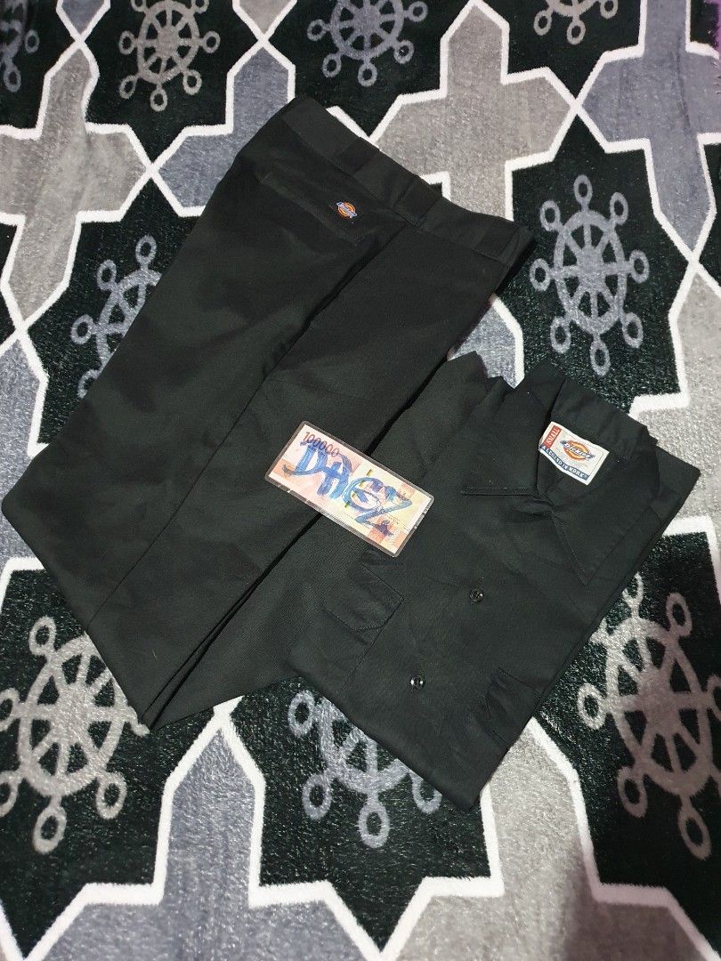 dickies all black set, Men's Fashion, Tops & Sets, Sets & Coordinates ...