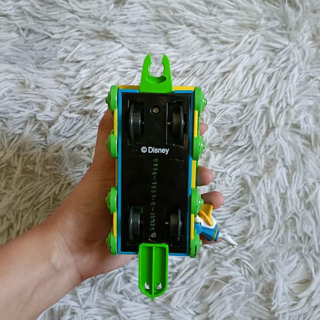 DISNEY Donald Duck Train, Hobbies & Toys, Toys & Games on Carousell