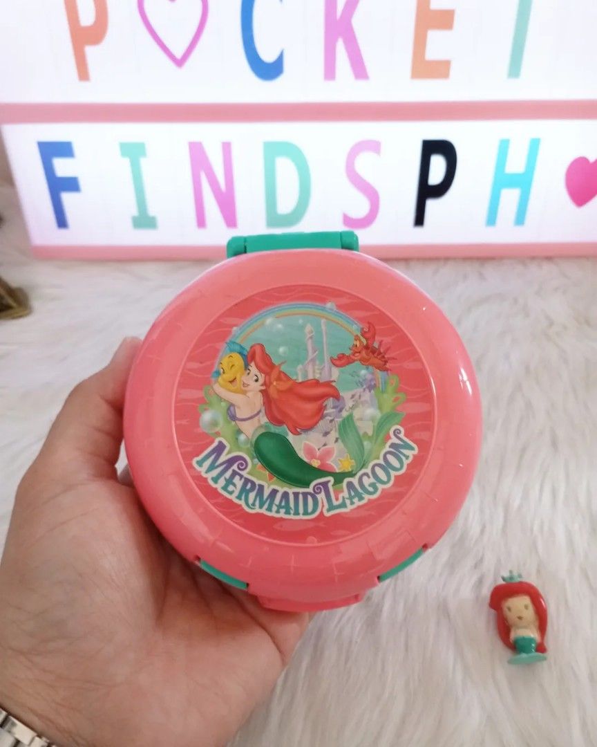 Disney Polly Pocket Mermaid Lagoon Playset, Hobbies & Toys, Toys ...