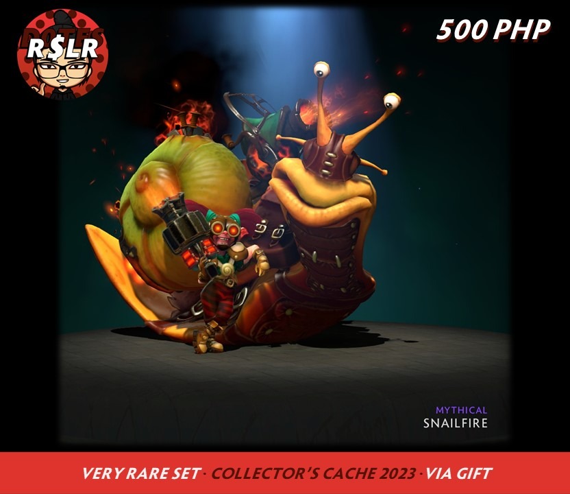 DOTA 2 AUGUST COLLECTOR'S CACHE 2023 - (VERY RARE) Snapfire: Snailfire, Video Gaming, Video ...