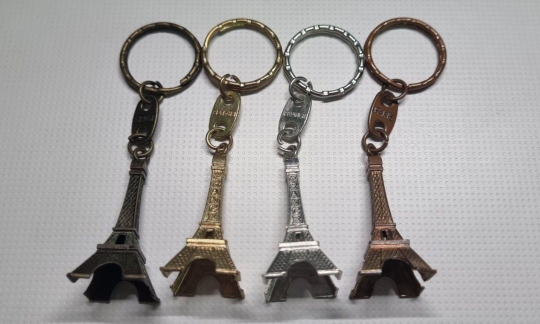 Eiffel tower keychain, Hobbies & Toys, Stationery & Craft, Handmade ...