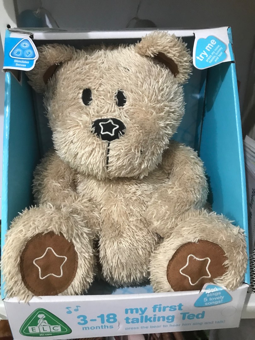 ELC Teddy bear music, Toys & Collectibles, Mainan di Carousell