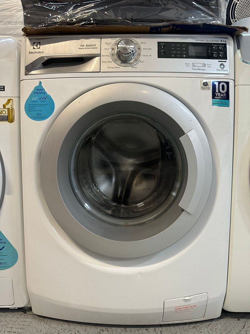 ELECTROLUX 8KG FRONT LOAD WASHING MACHINE EWF12832, TV & Home ...