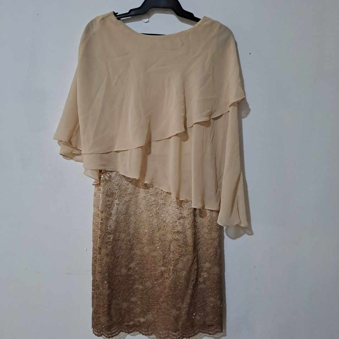 Evening Dress / Pang Ninang/abay, Women's Fashion, Dresses & Sets ...