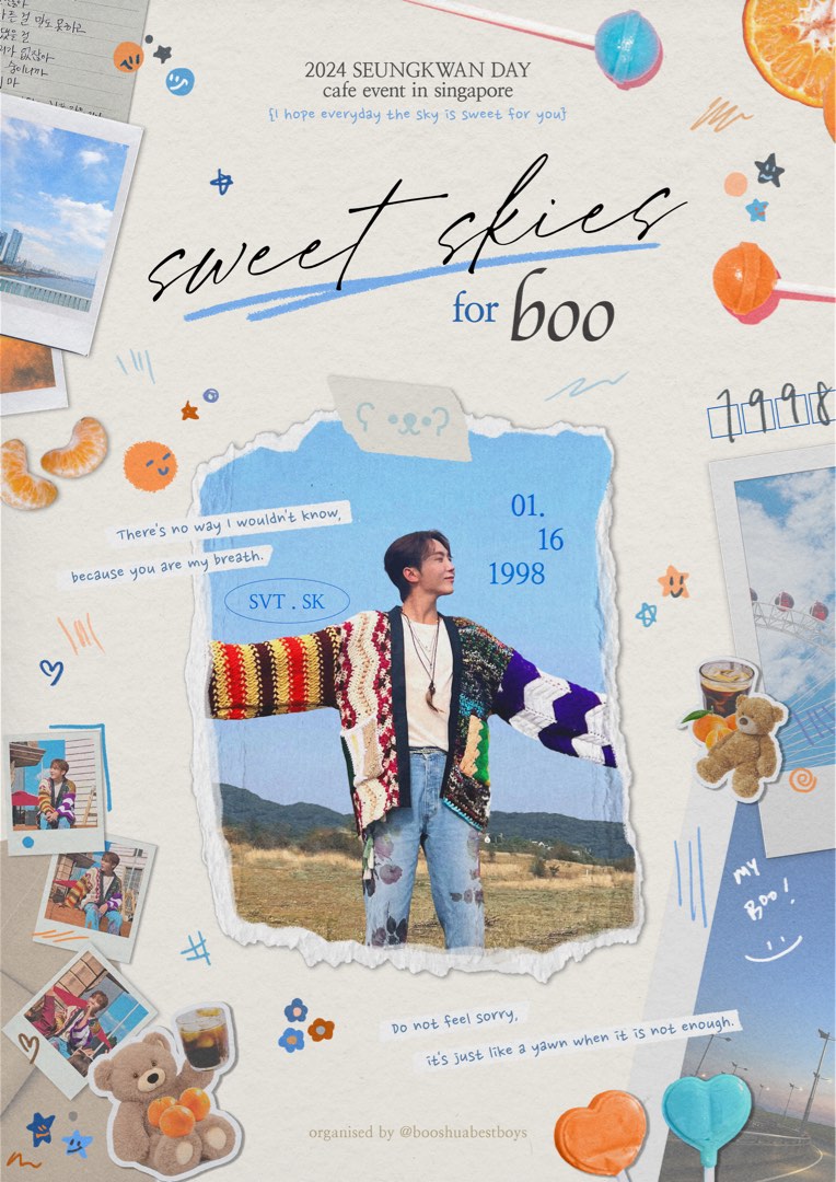 [Fancafe Event] Seventeen Seungkwan Birthday Cafe Event 2024 in ...