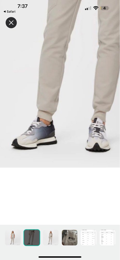 Figs x New Balance 327 shoes, Women's Fashion, Footwear, Sneakers on ...