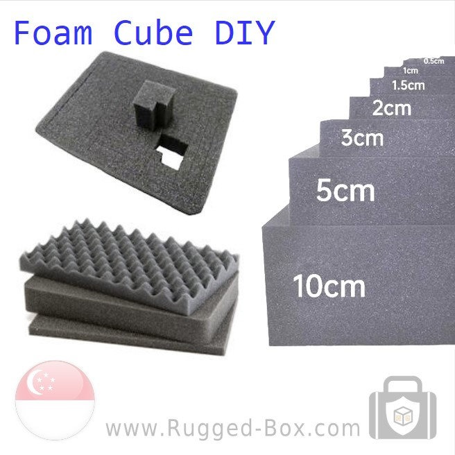 Foam Sponge (wavy foam, DIY pluckable cube foam, normal foam) for Items ...