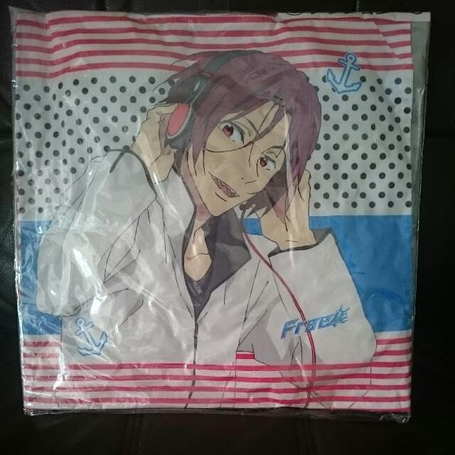 Free! Iwatobi Swimming Club Rin Matsuoka (Samezuka) 40cm Cushion ...