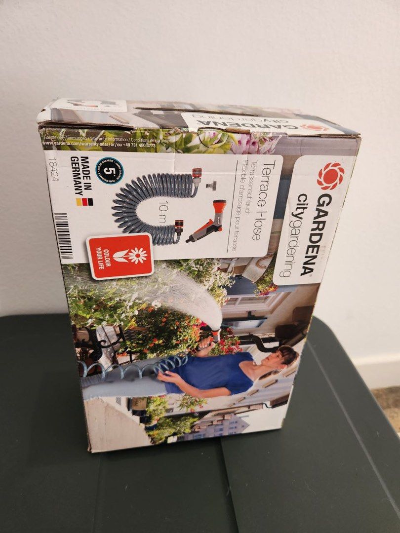 Gardena Terrace Hose 10m, Furniture & Home Living, Gardening, Hose and ...