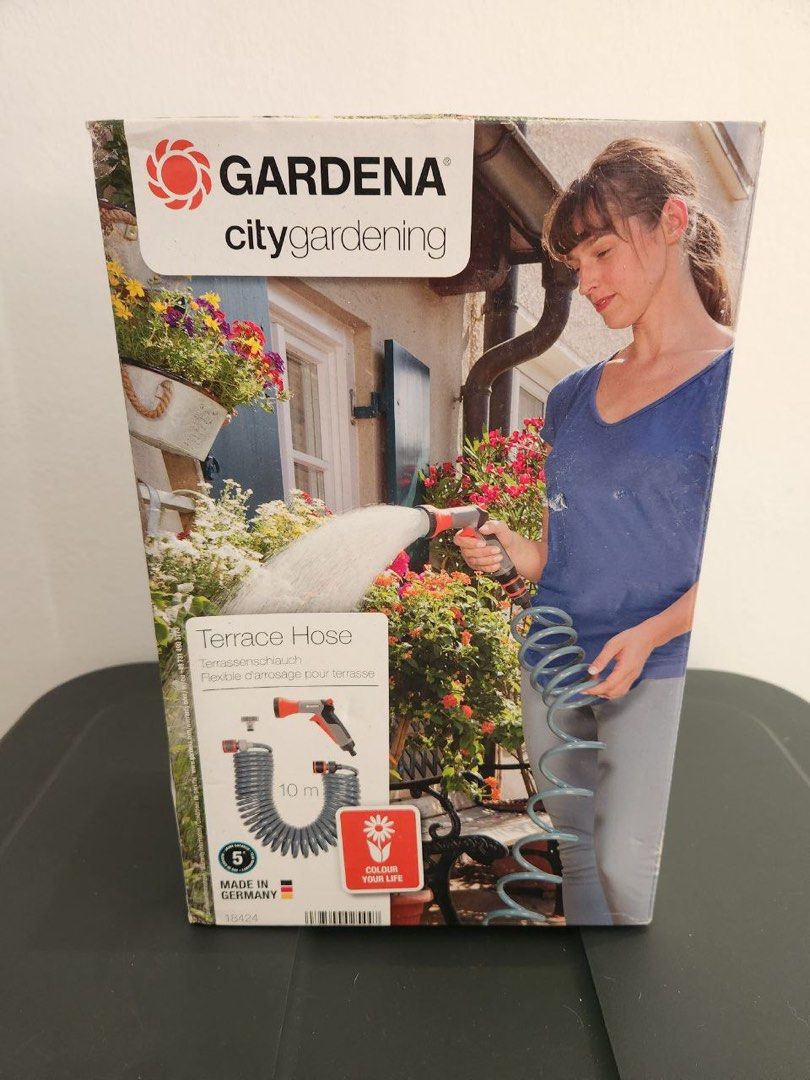 Gardena Terrace Hose 10m, Furniture & Home Living, Gardening, Hose and ...