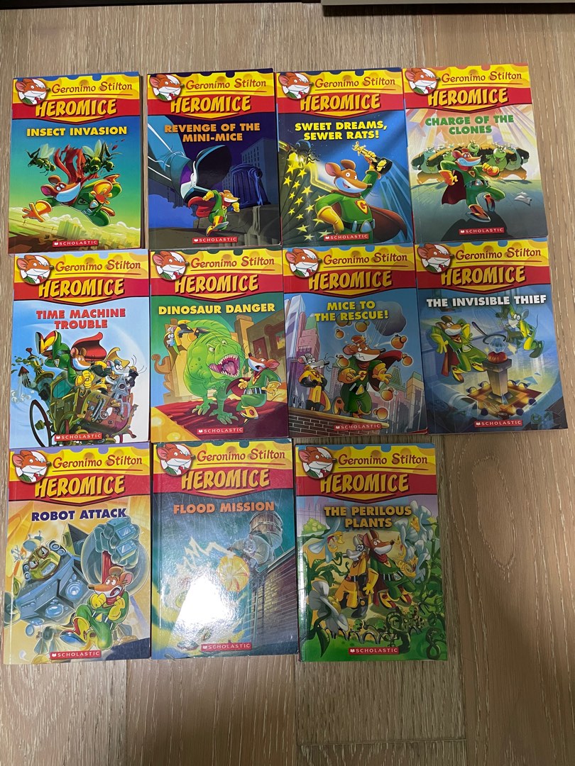 Geronimo Stilton, capella series, heromice, Hobbies & Toys, Books ...