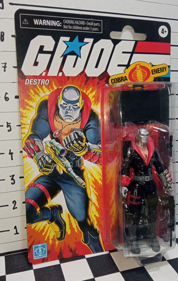 GI Joe Retro Collection Destro, Hobbies & Toys, Toys & Games on Carousell