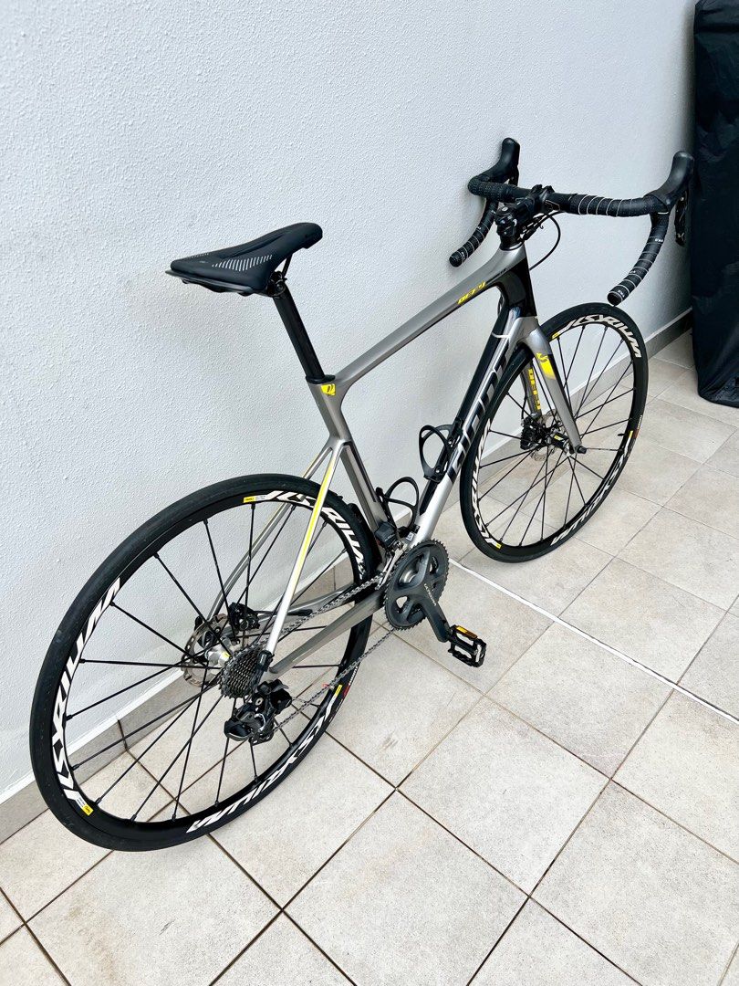 Giant Defy Di2 Advanced Pro 1 ML size carbon bike bicycle Shimano 11sp ...