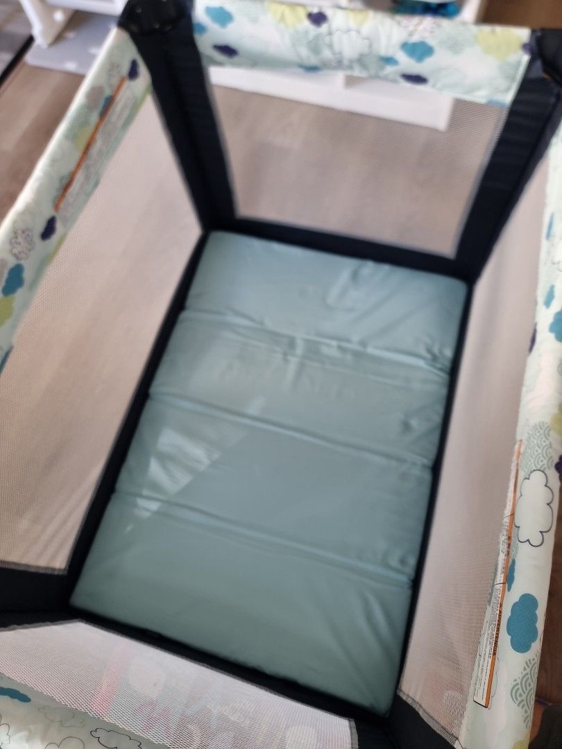Graco Pack n play cot and mattress only, Babies & Kids, Baby Nursery ...