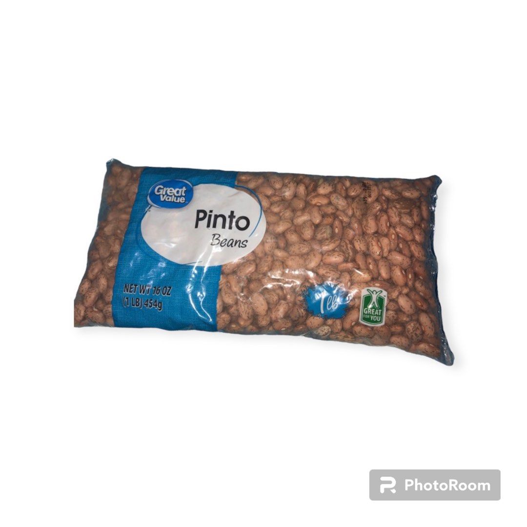 Great Value Pinto Beans, Food & Drinks, Packaged & Instant Food on ...
