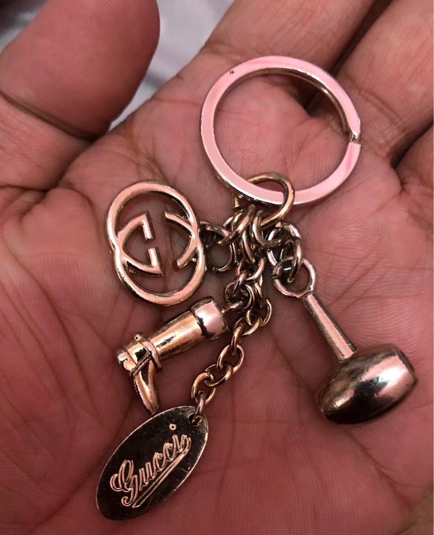 Gucci keychain, Women's Fashion, Jewelry & Organizers, Accessory Holder ...