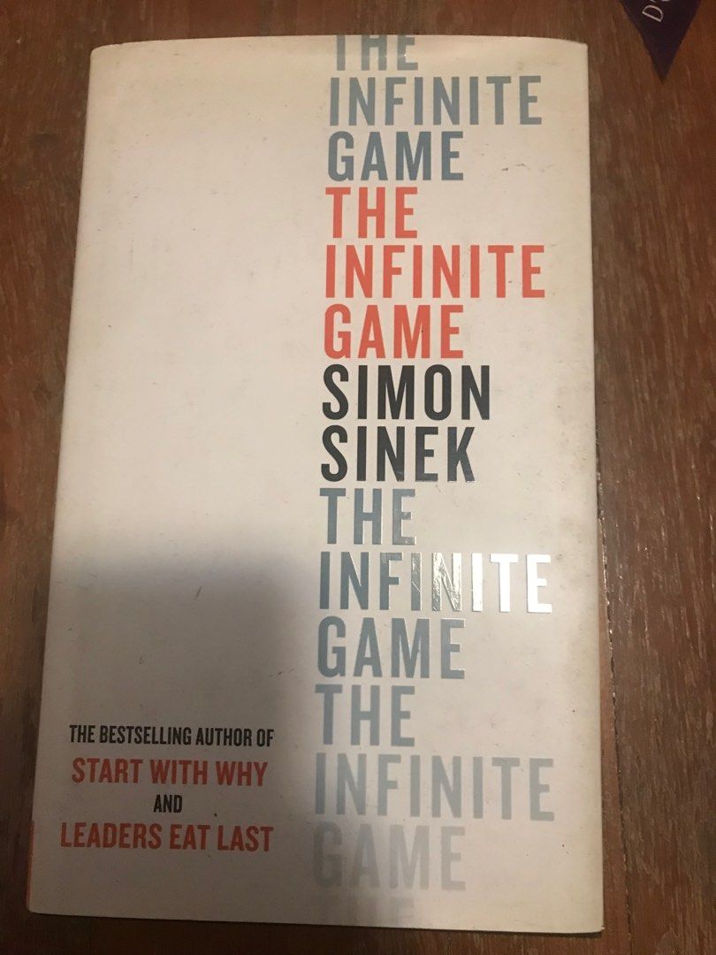 [hard Cover] Simon Sinek The Infinite Game Hobbies And Toys Books And Magazines Fiction And Non