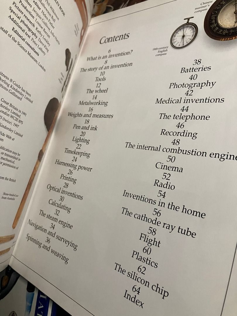 HARDBOUND DK Invention Dorling Kindersley Eyewitnesss Guides Science ...