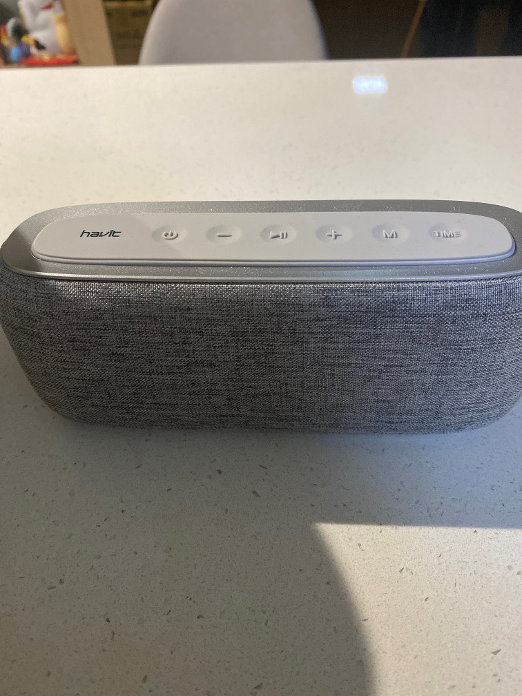 Havit digital clock with FM function and speaker, Audio, Portable Music ...