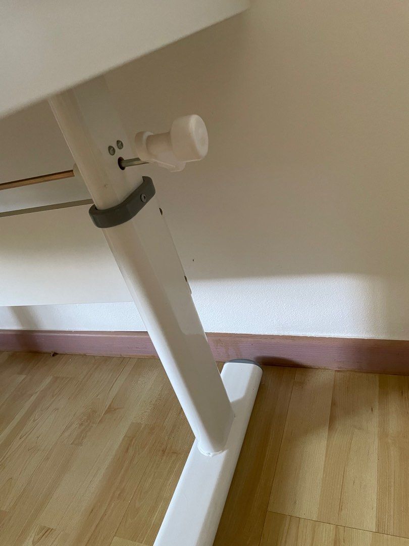Height adjustable Study Table, Furniture & Home Living, Furniture ...