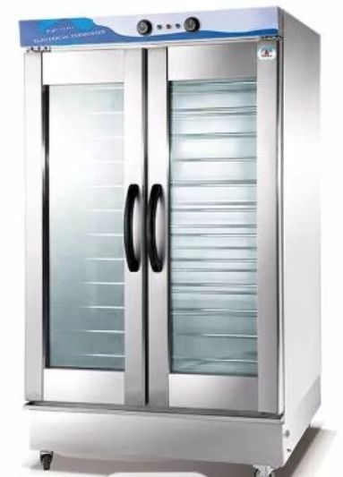 HEL-2B-2 2 Door 24 Tray Electric Proofer for Dough Bread Bakery, TV ...