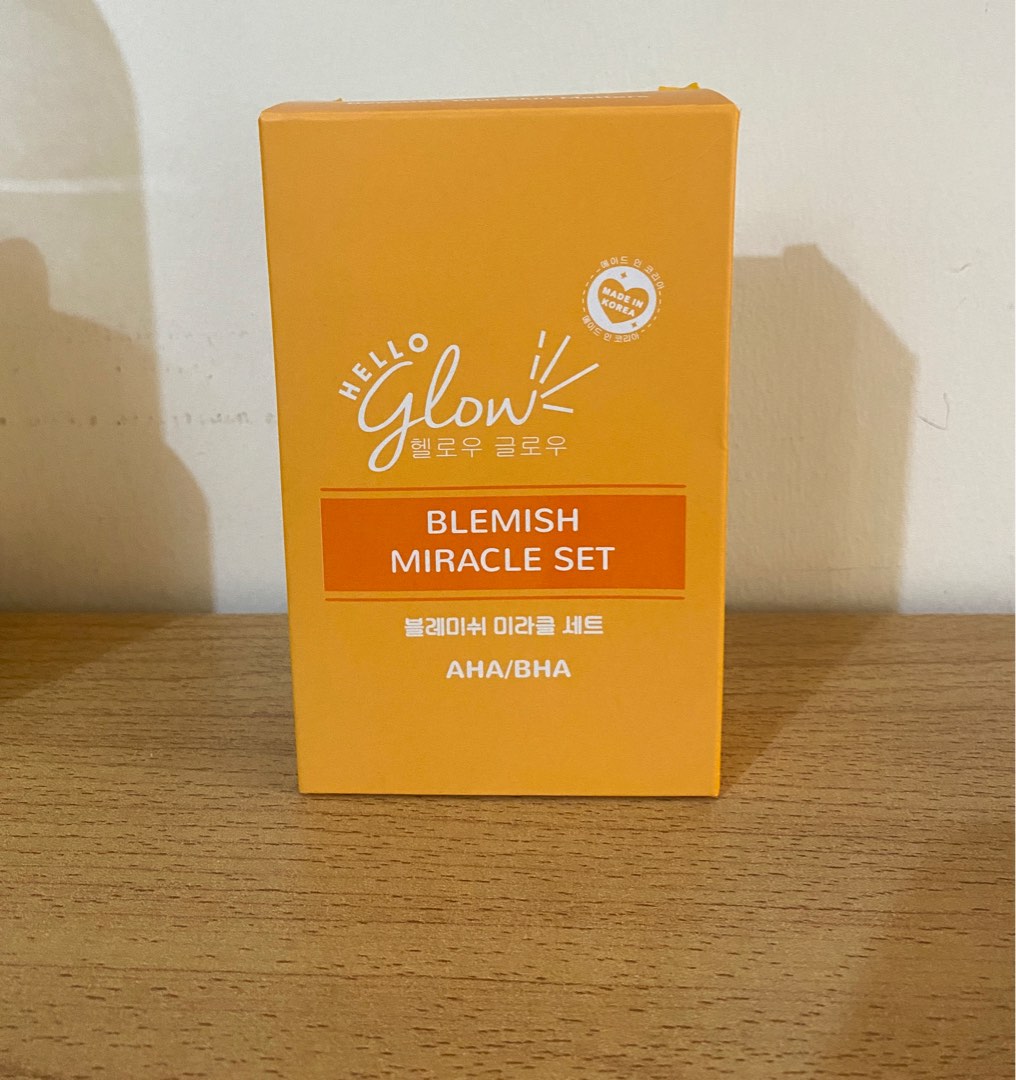 Hello Glow Blemish Miracle Set, Beauty & Personal Care, Face, Face Care ...