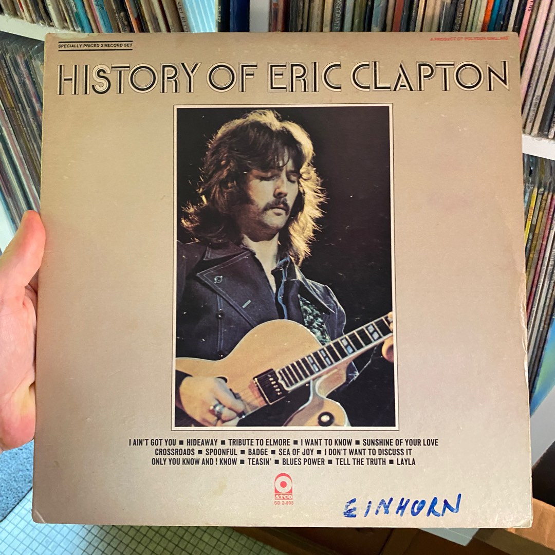 History of Eric Clapton, Hobbies & Toys, Music & Media, Vinyls on Carousell