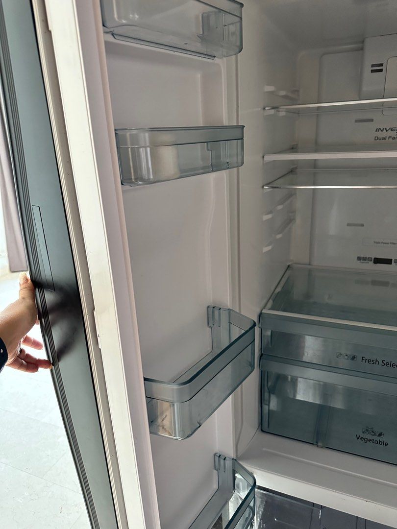 Hitachi double door fridge, TV & Home Appliances, Kitchen Appliances ...