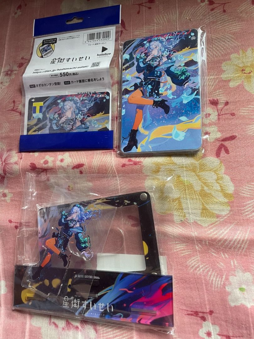 Hololive Hoshimachi Suisei Specter Album T card Slide Card Case Card ...