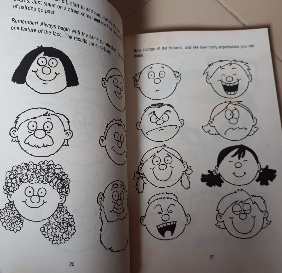 How To Draw Brilliant Cartoons by David Mostyn, Hobbies & Toys, Books ...